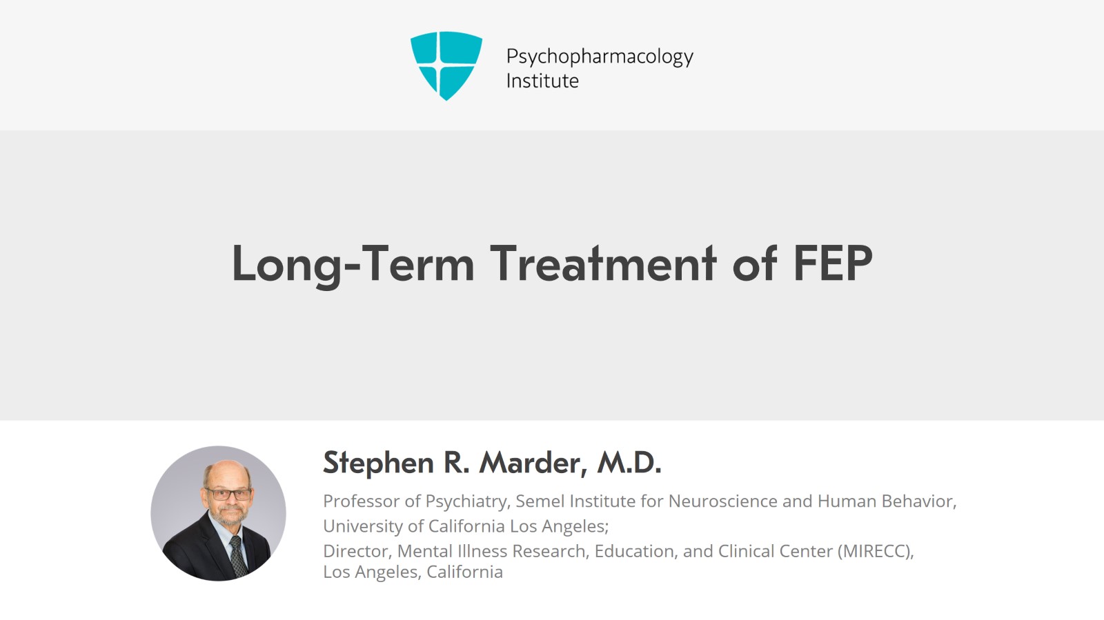 Psychopharmacology Institute